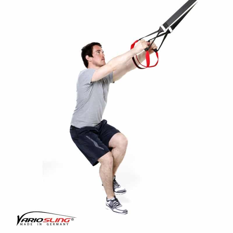 Sling-Trainer Beinübung - Jump to Side